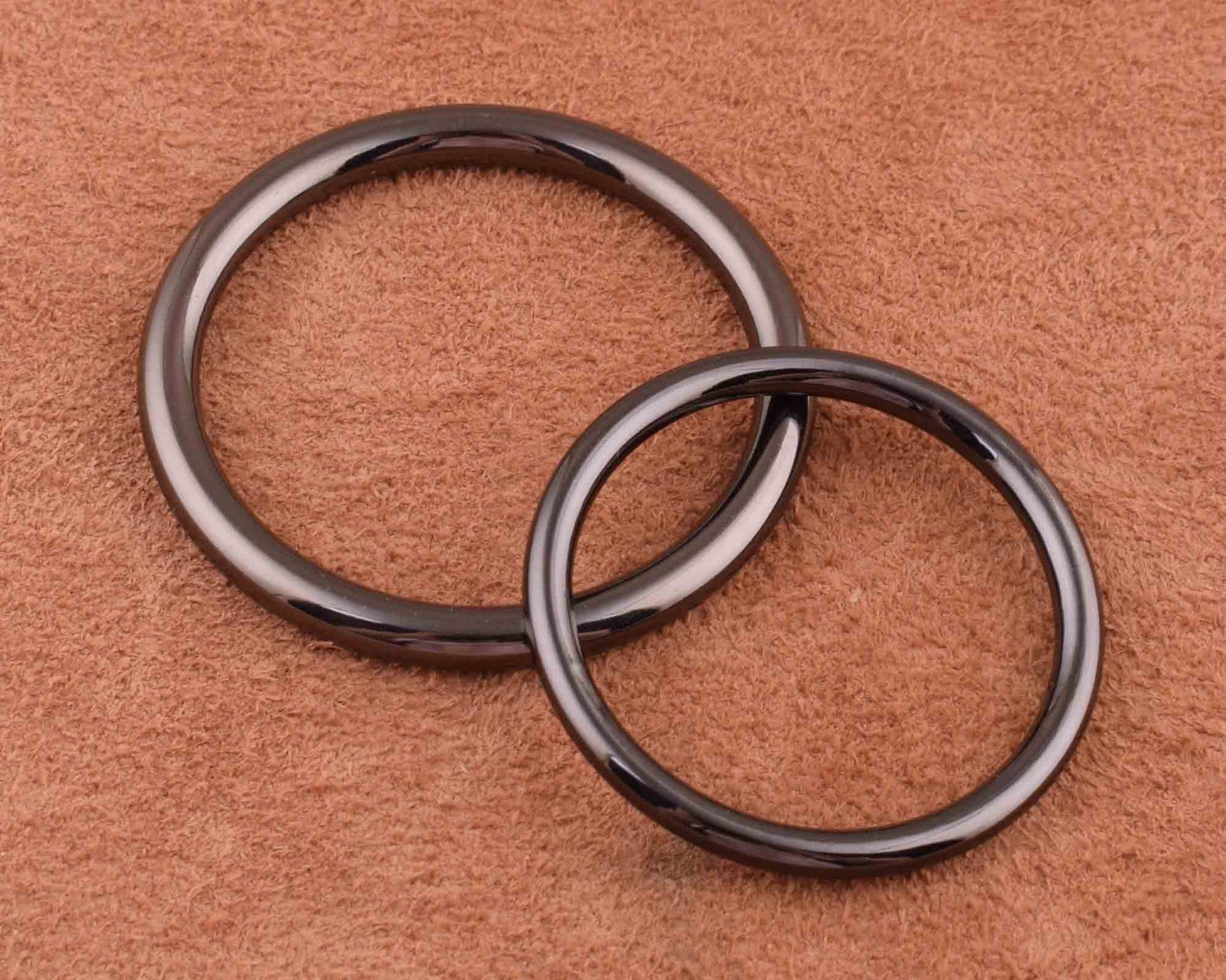 Round Ring Buckles Metal Strap O Ringsgunmetal O Ring Buckle - Etsy