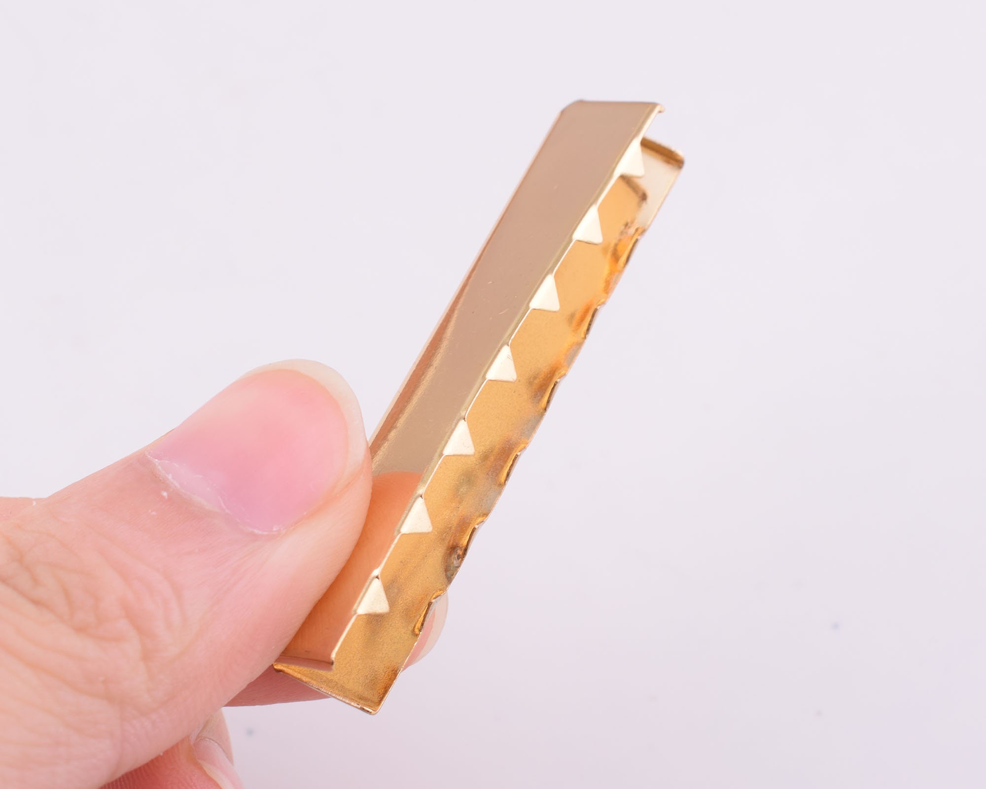 Ribbon Cord End Clamp Capcrimps Beads Clip 2 Inch Ribbon - Etsy