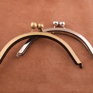 Antique Bronze Retro Purse Frame 17.5*7cm Silver Handbag Purse Frame ...