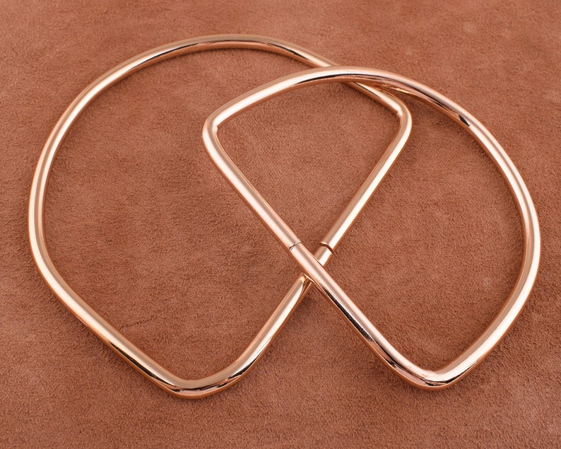 119/100mm Gold Bag Handle Semi-circular Handle Handbag Handle | Etsy