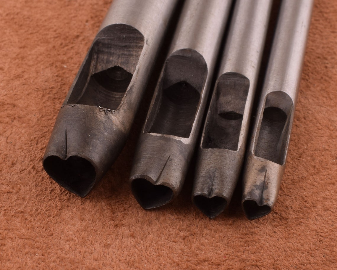 Hole Puncher Hollow DIY Leather Punch Tool Shaped Heart Wave Punch ...