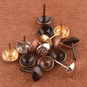 Five Colors Are Available Upholstery Tacks Nails 18*11mm Small Finished ...