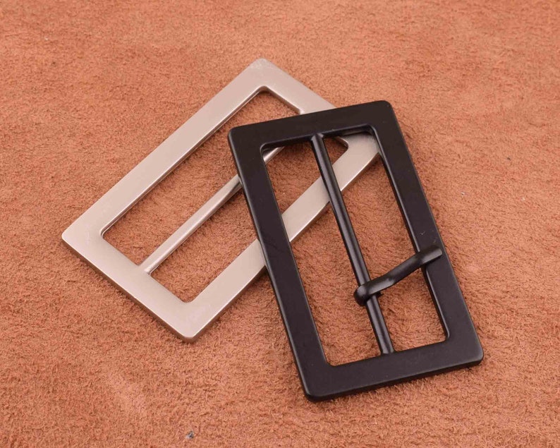 6 Pcs Sliding Buckle Square Metal Buckles 2 Inches Metal - Etsy