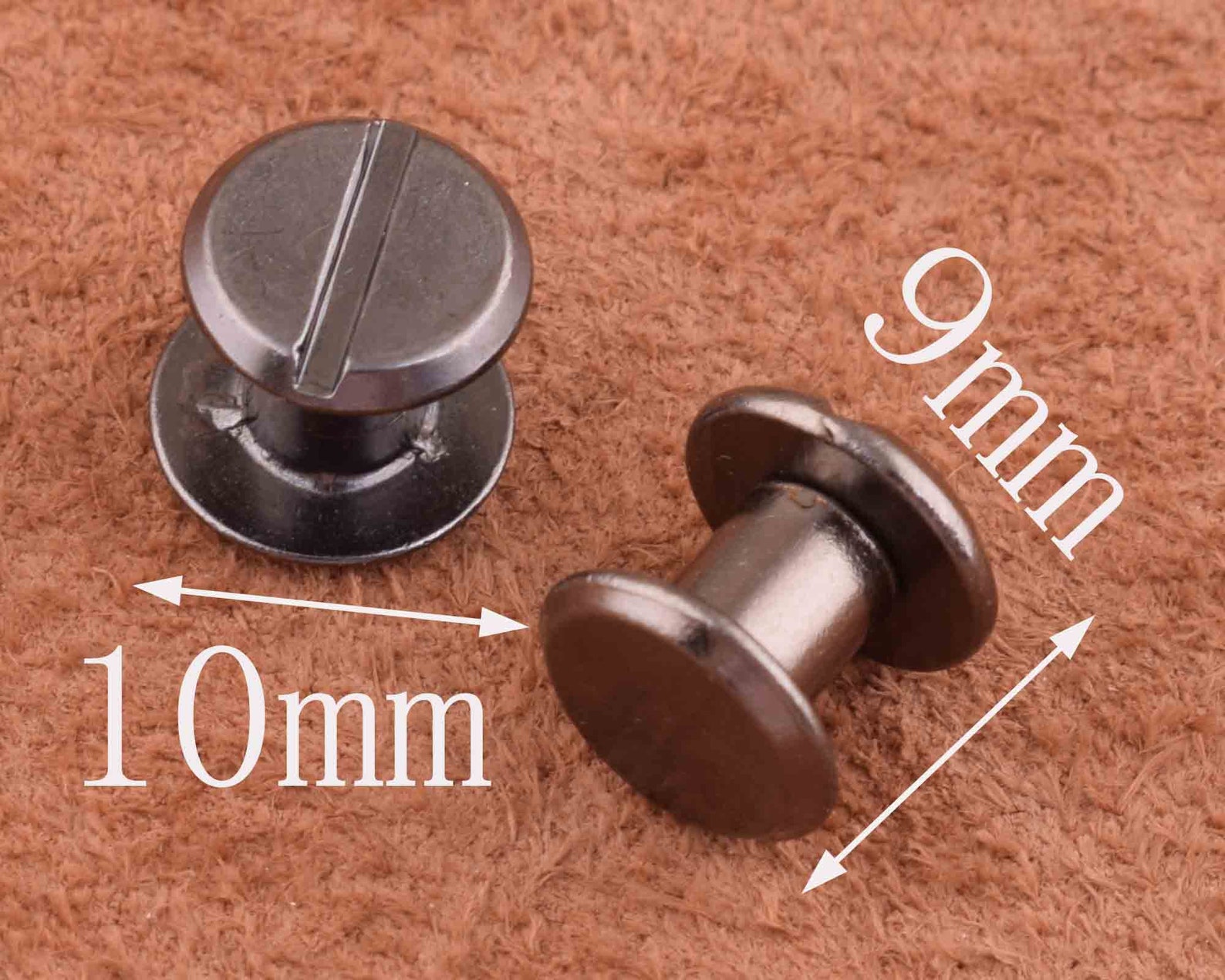 Gunmetal Rivets and Studs for Handbags/screwed Studs/ Button | Etsy