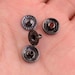 Plain Metal Snap Buttons,10mm Gunmetal Snap Buttons Spring Socket ...