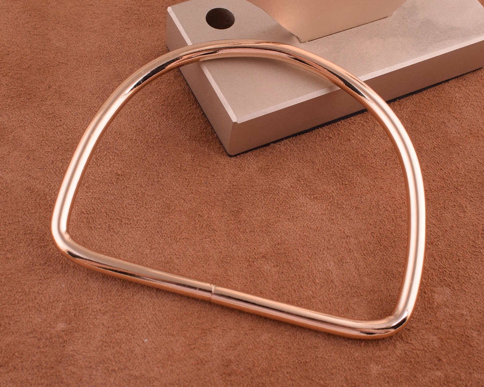 119/100mm Gold Bag Handle Semi-circular Handle Handbag Handle Screw ...