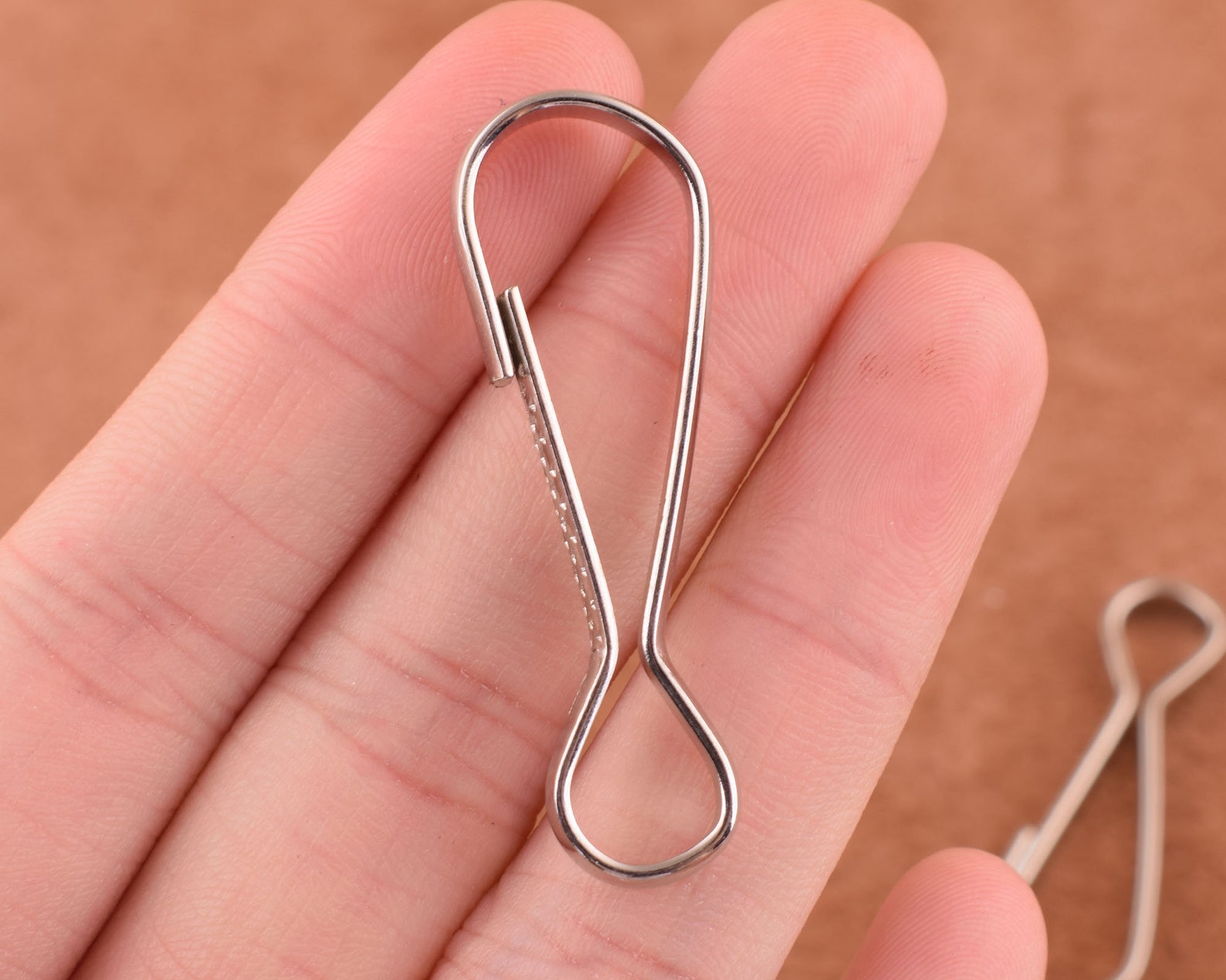 Lanyard Silver Tone Clips Lanyard Clips Iron Lanyard Snap Clip Hooks ...