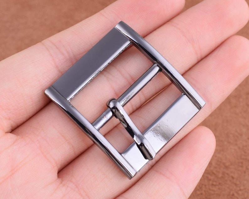 1 Inch Single Prong Belt Buckle Square Center Bar Buckles - Etsy
