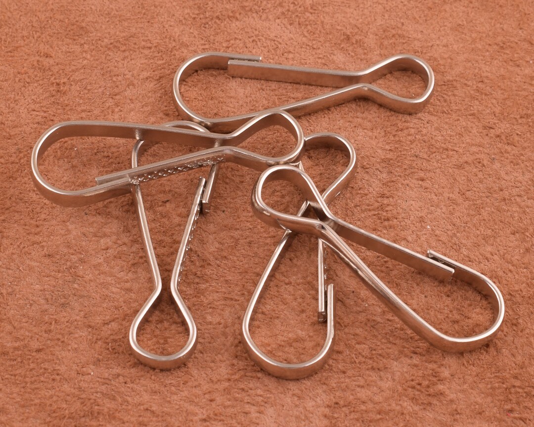 Lanyard Silver Tone Clips Lanyard Clips Iron Lanyard Snap Clip Hooks ...