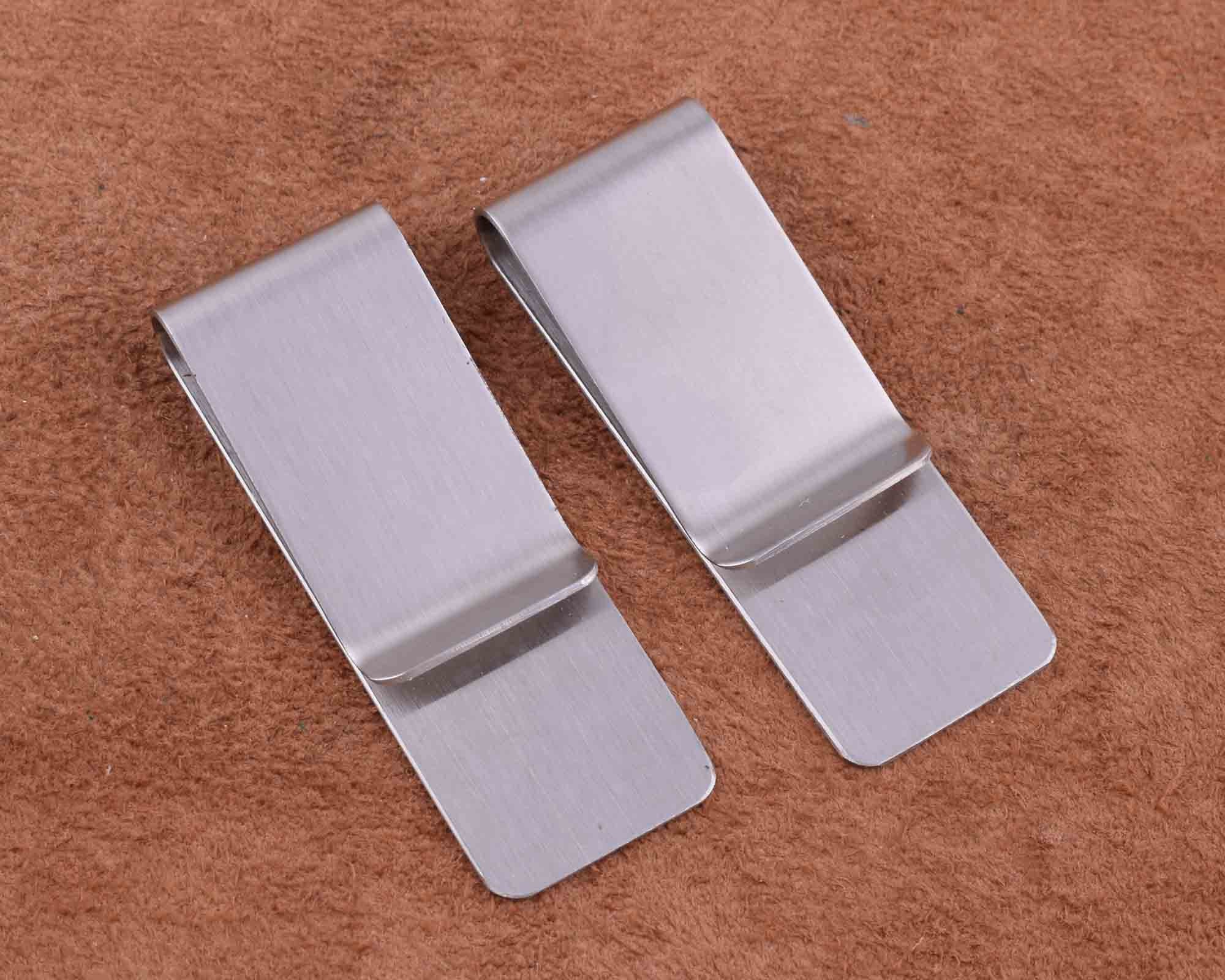 Money Clip Stainless Steel Metal Clips Wallet Card5020mm | Etsy