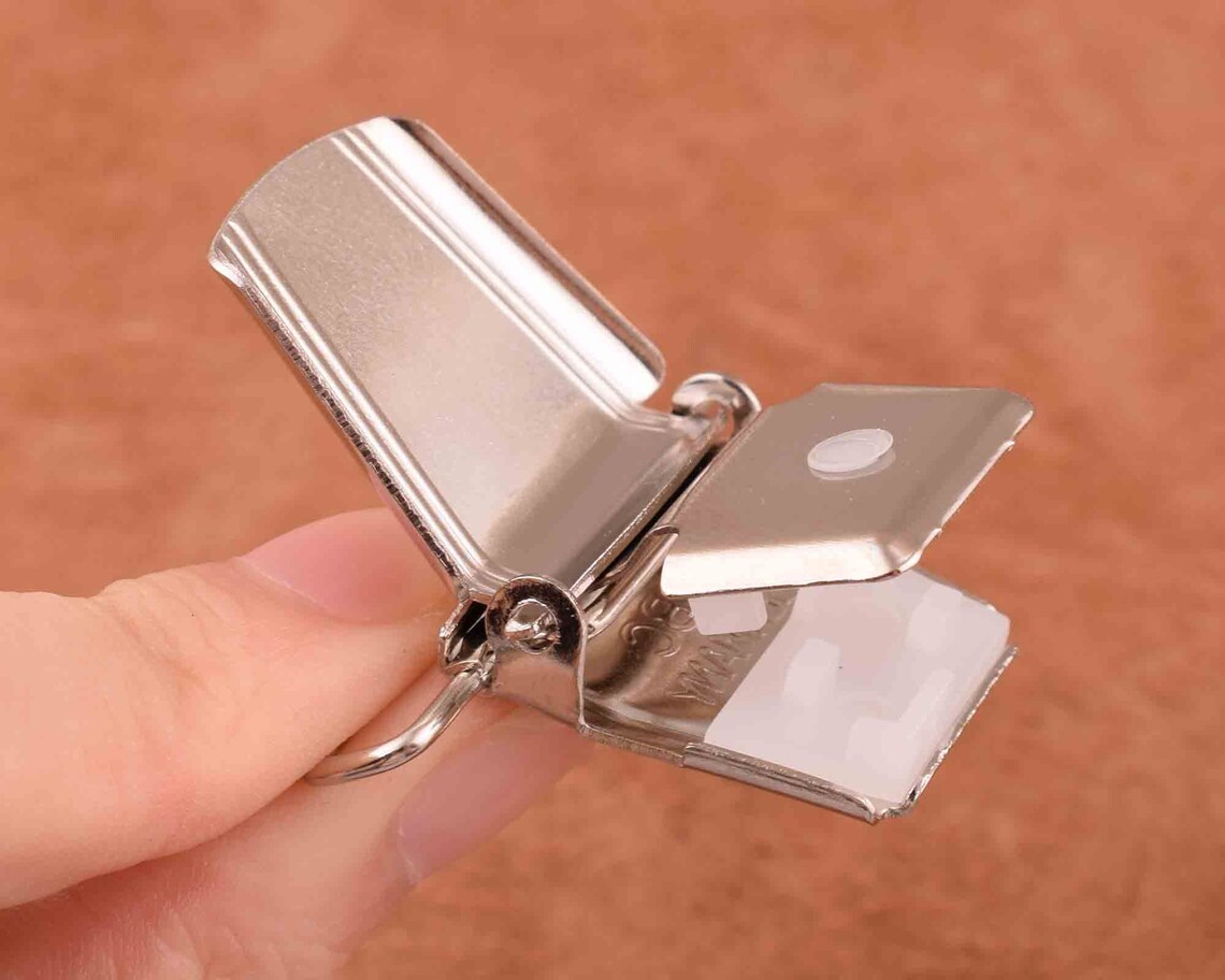 Square Metal Suspender Clips Metal Pacifier Clip 3836mm | Etsy