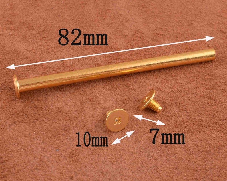 Purse Metal Rivets and Studs for Handbags/screwed Studs/ Button Leather ...