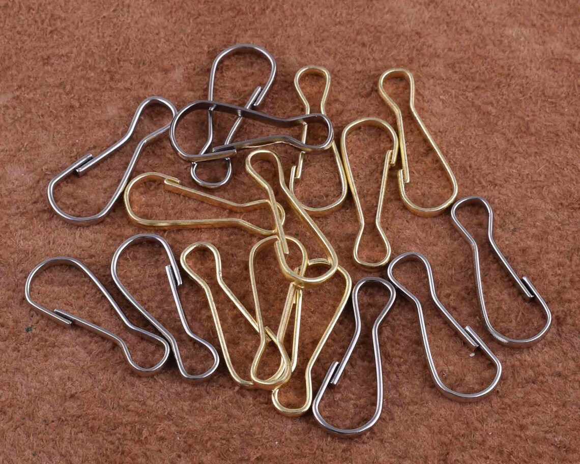 Lanyard Spring Clips Mini Lanyard Hooks207mm Silver/light | Etsy