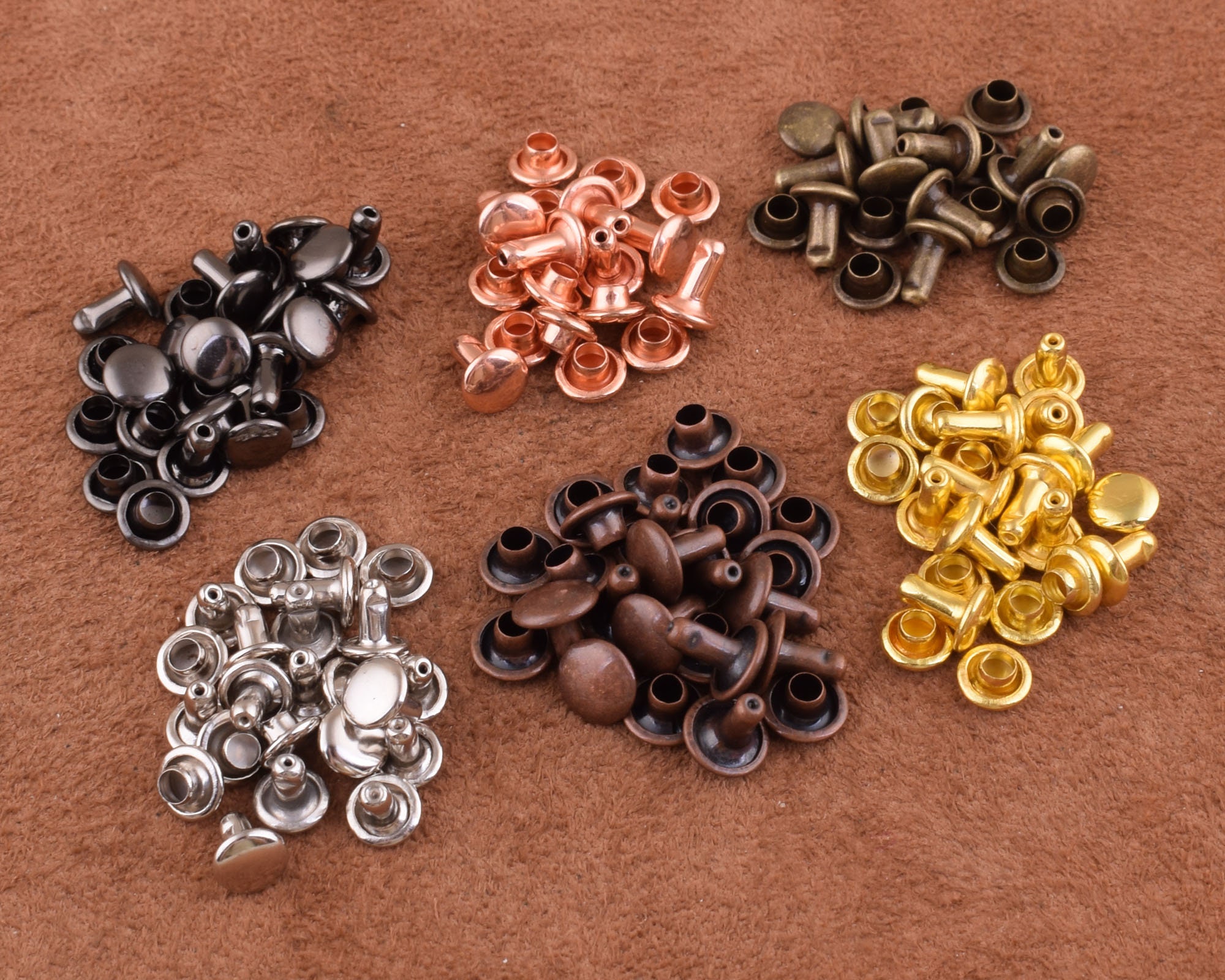 Metal Purse Rivetmany Sizes and Colors Cap Double Headed - Etsy