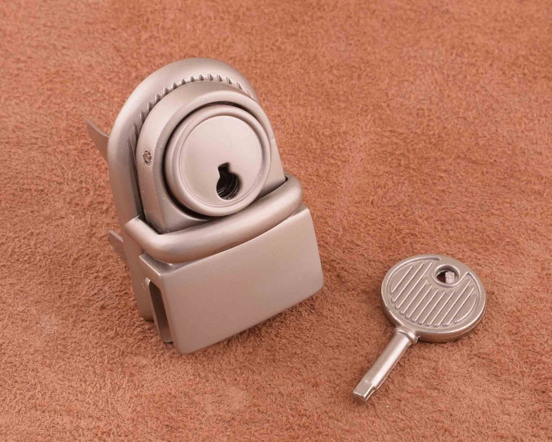 Metal Gray Purse Locks 27*1mm Twist Locks Diy Handmade Leather Fashion ...