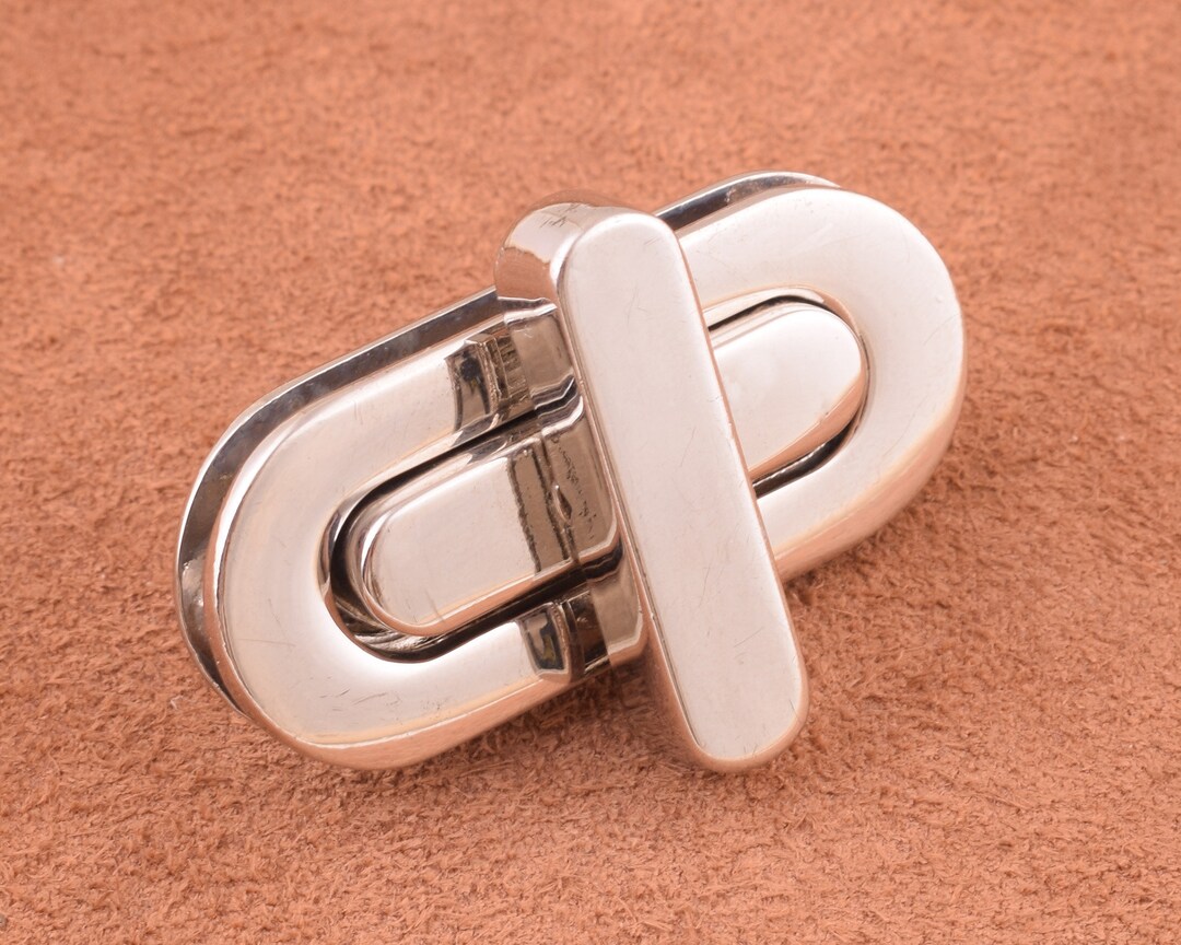 1pcs Twist Turn Locks Purse Closure Leather Craft Accessory-39*45mm ...