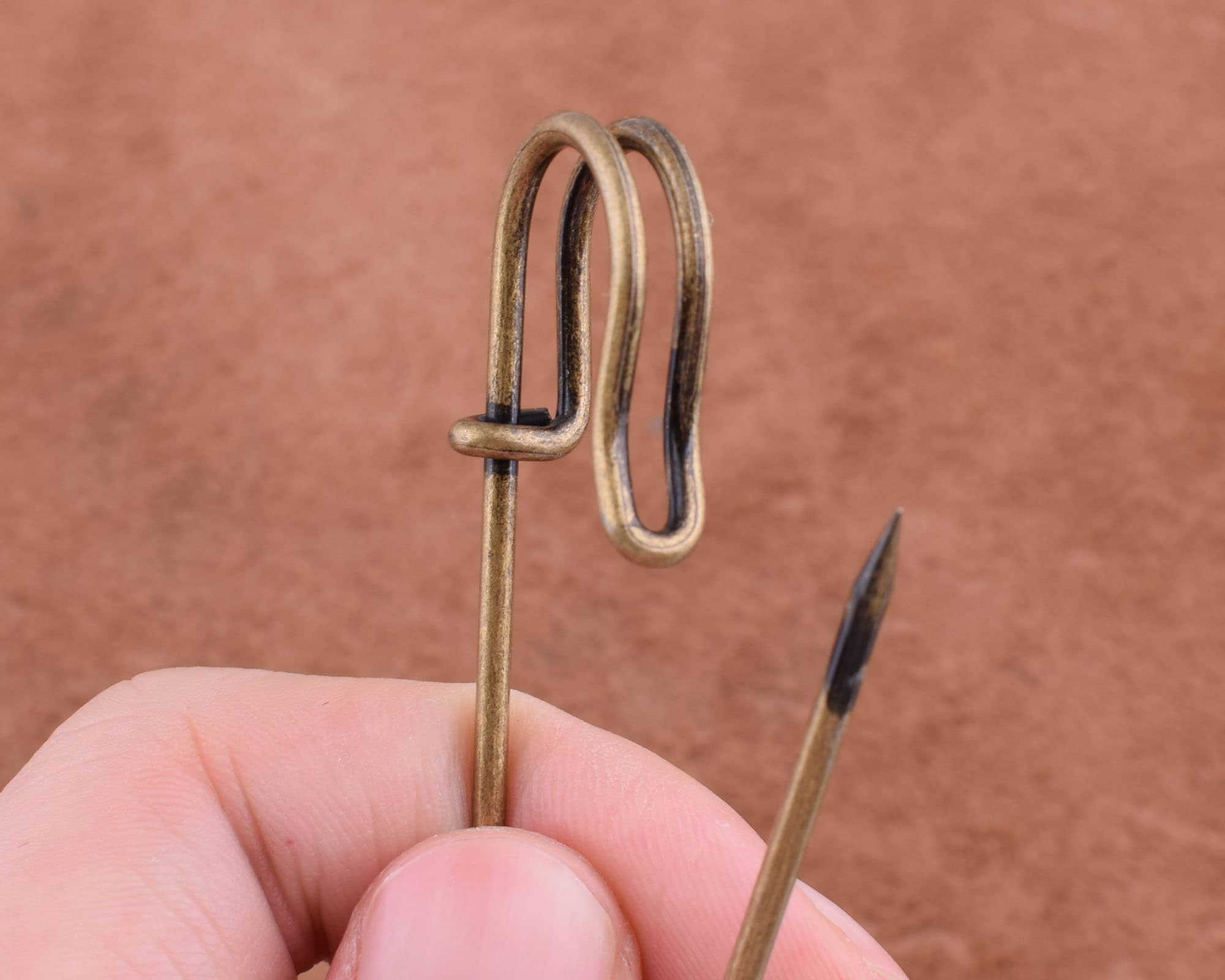 20PCS Large Metal Safety Pinsbronze Safety Pins Brooch Stitch | Etsy