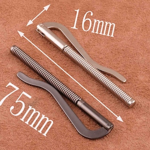 4pcs Spring Metal Money Clip 75*16mm for Wallet Making Wallet Hardware ...