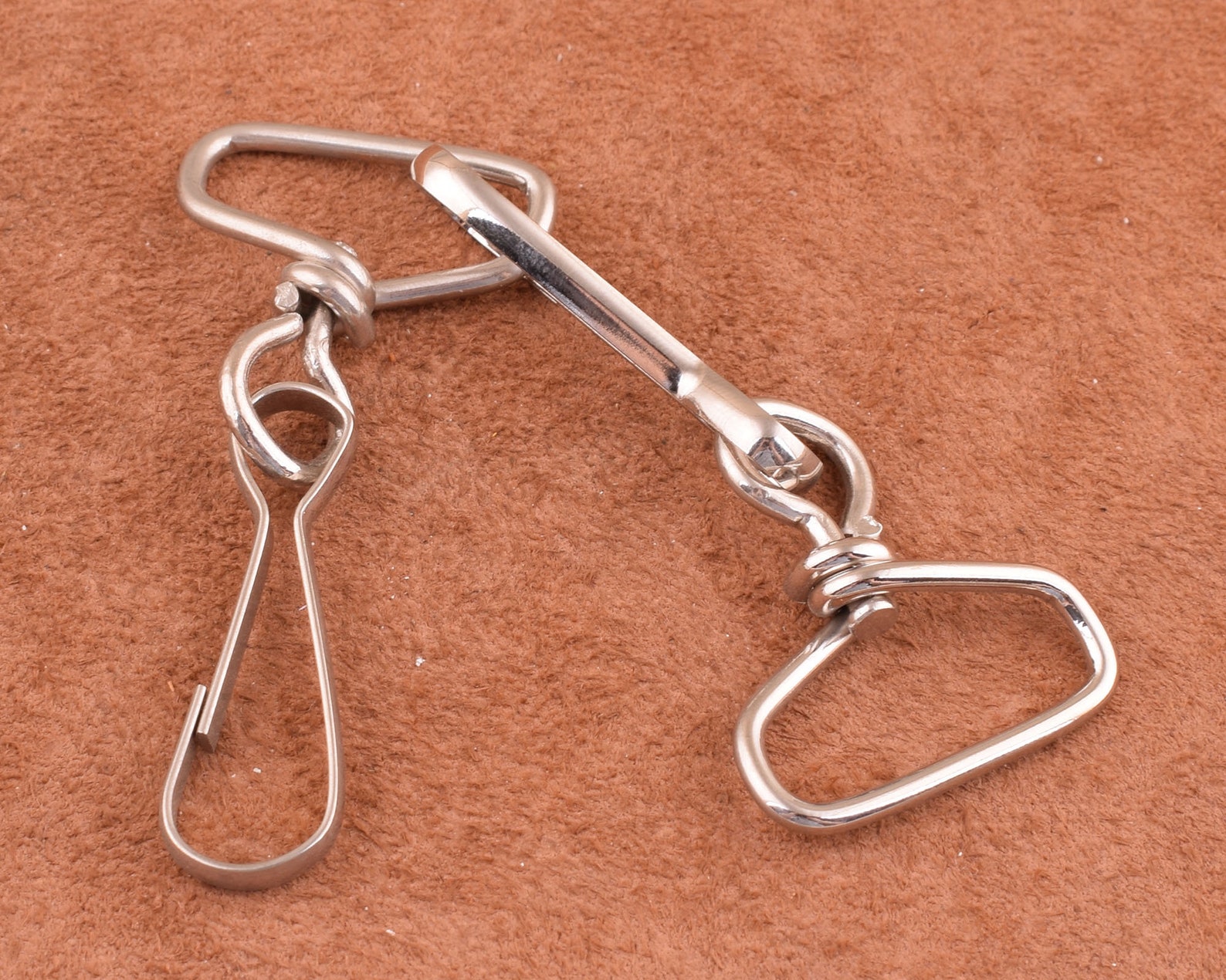 Lanyard Swivel Hook Clips Metal Spring Hooks Metal Lanyard | Etsy