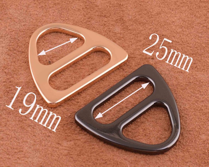 Triangle Slide Buckles Strap Buckle Adjuster Buckle 25*19mm Adjuster ...