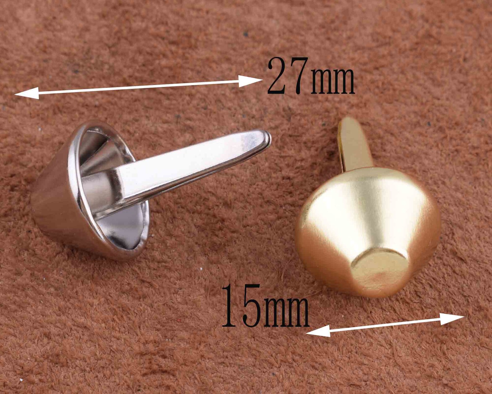 Metal Brads Decorative Brads 2715mm Brads Paper Fasteners - Etsy