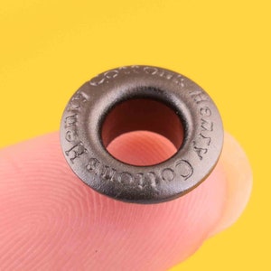 Gunmetal Eyelet Grommet With Washers 5mm Grommets Eyelets Brass Metal ...