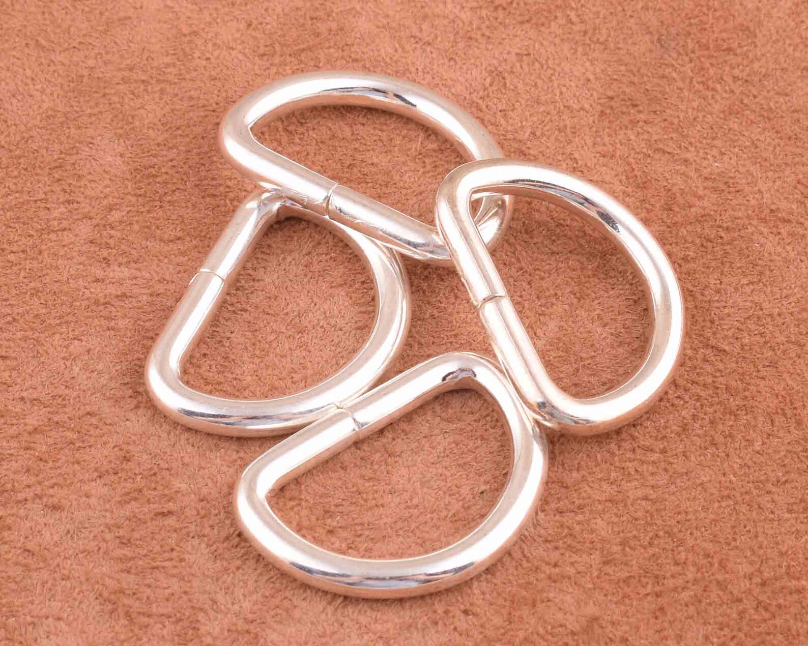 25MM Metal D Ring 1 Inch Metal D Rings Non-welded Silver | Etsy