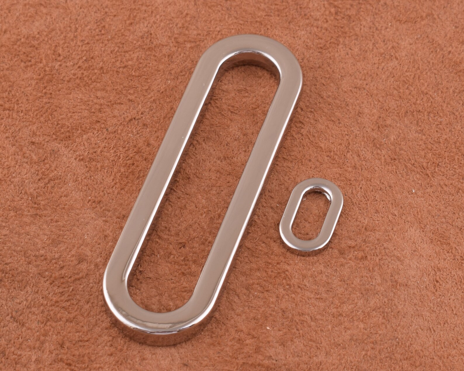 Metal Oval Loop Ring Metal Purse Rings 2 Inch Oval O Rings | Etsy