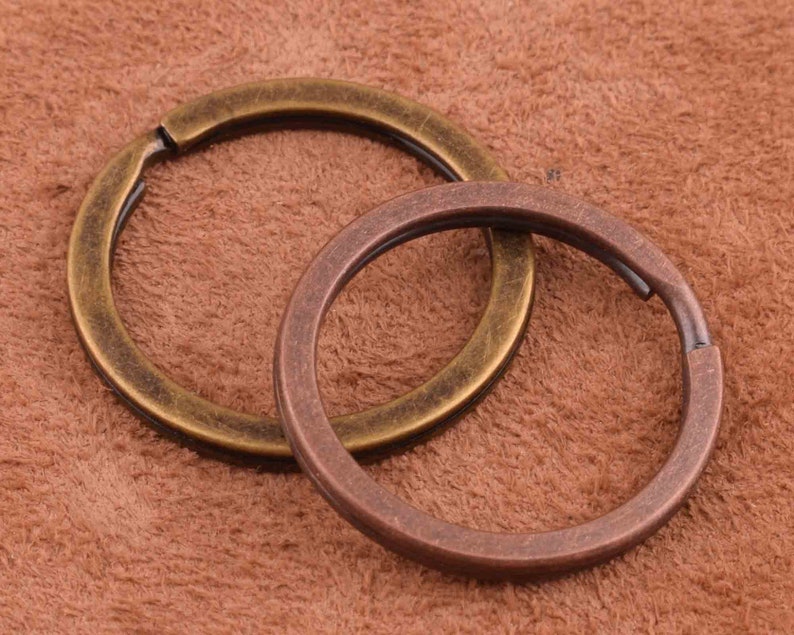 Split Key Rings-keychain Split Rings-28/30mm Thicken Key - Etsy