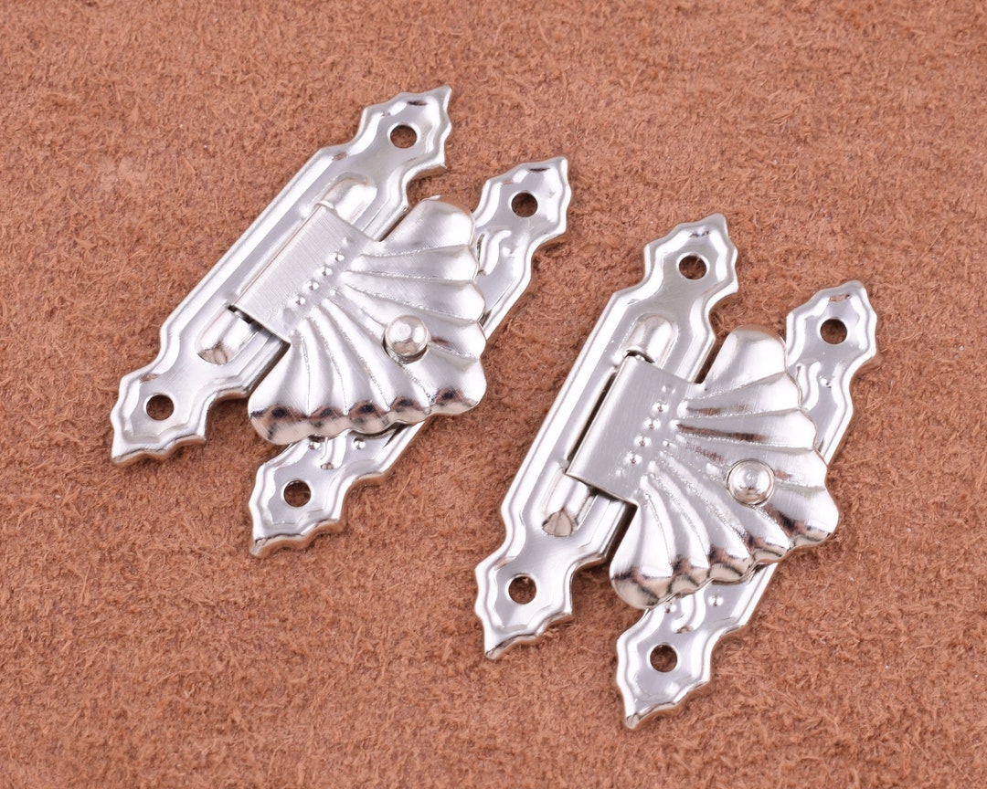 Silver Jewelry Box Lock,wooden Box Lock,latch Lock,38*22mm Metal Lock ...