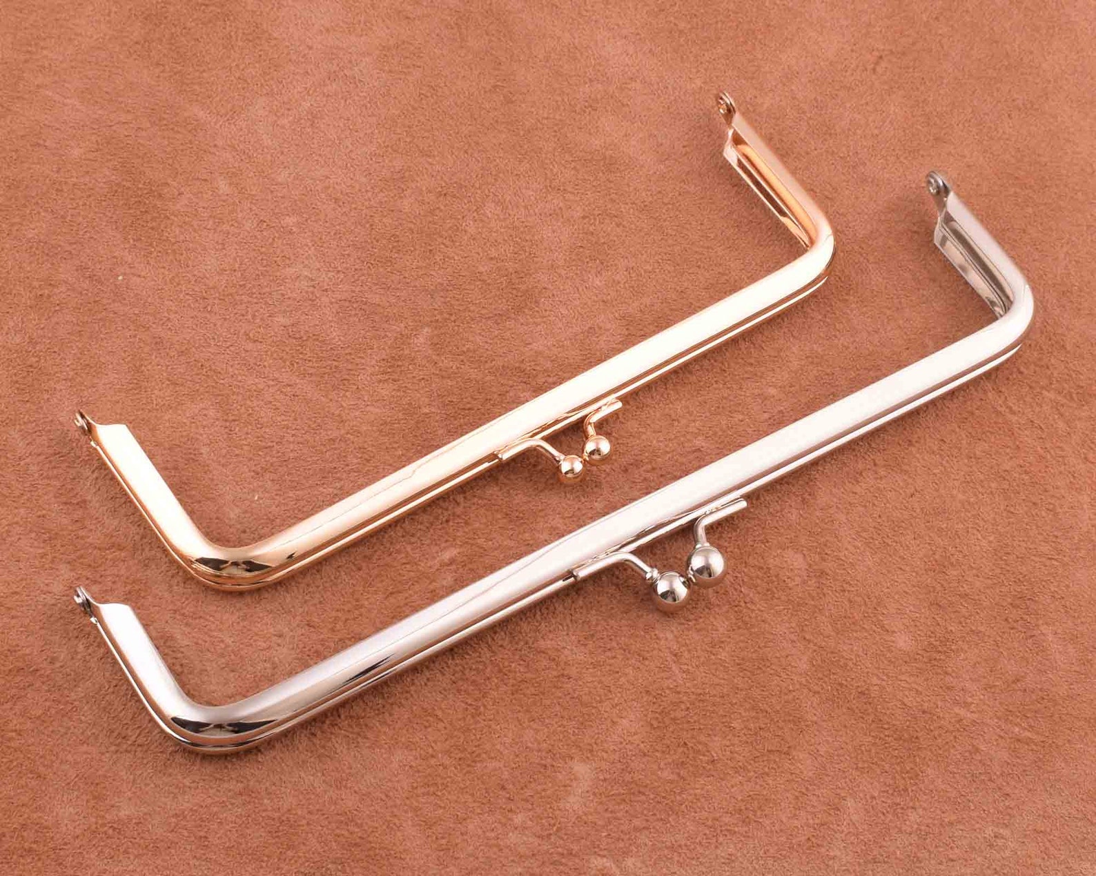 Light Gold Purse Frame Bag Frame Metal Frames Clutch Frame Purse ...