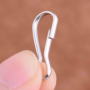 Lanyard Snap Clip Hooks Lanyard Clasp 20-40mm Spring Clips Jewelry ...