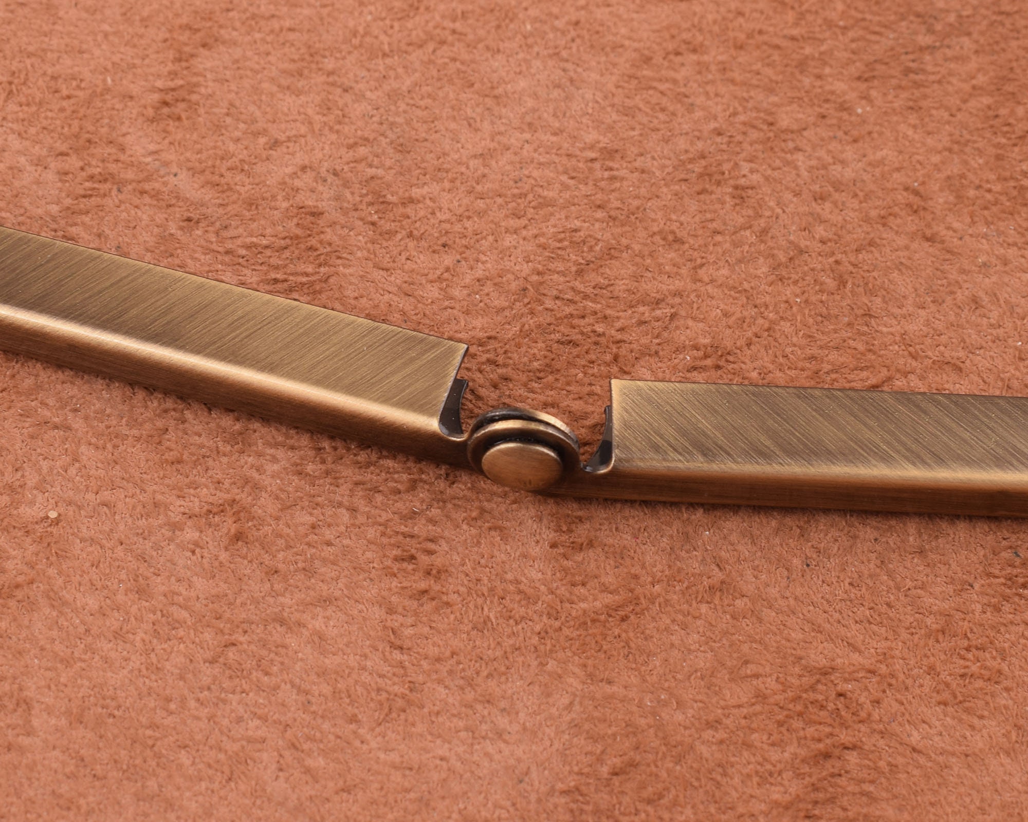 Large Bronze Purse Frame Glue in Purse Frame With Two Loops - Etsy