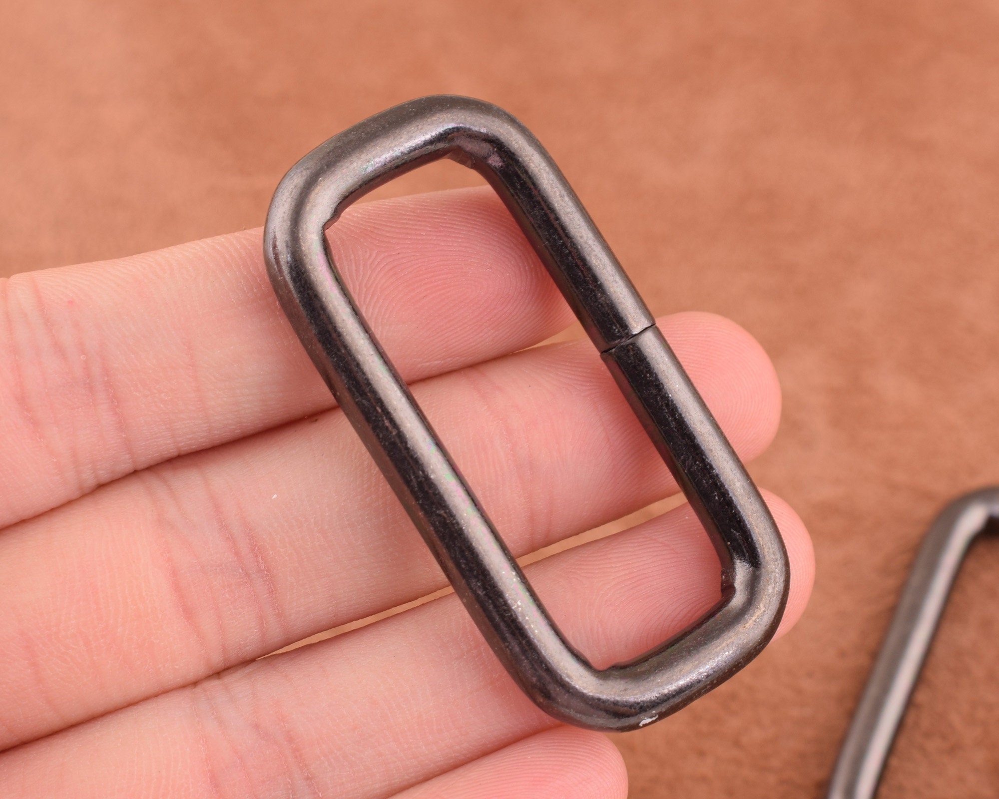 Rectangular Wire Loops/rings4014mm Purse Handbag | Etsy