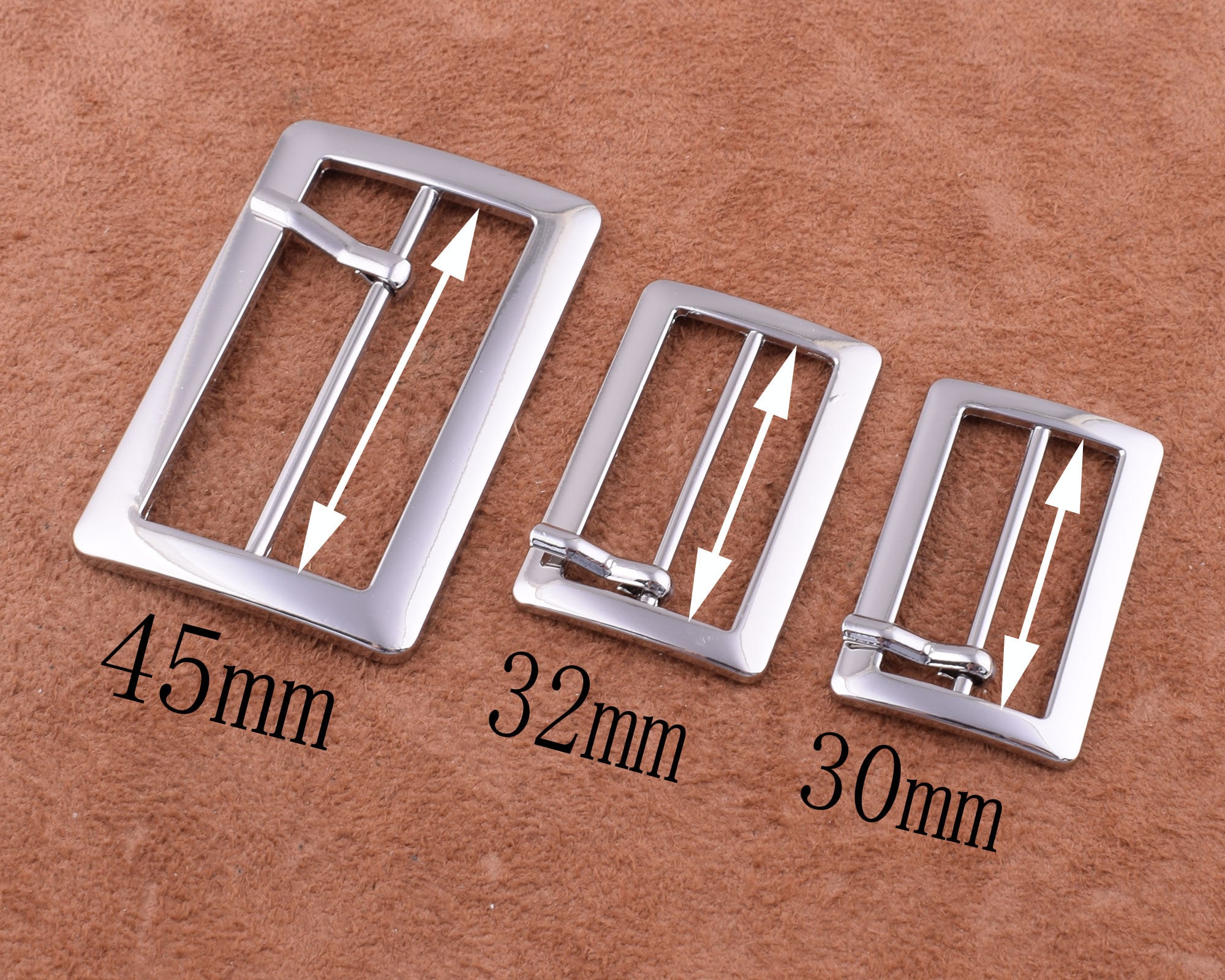 Silver/gunmetal metal buckle Belt Buckle purse buckle | Etsy