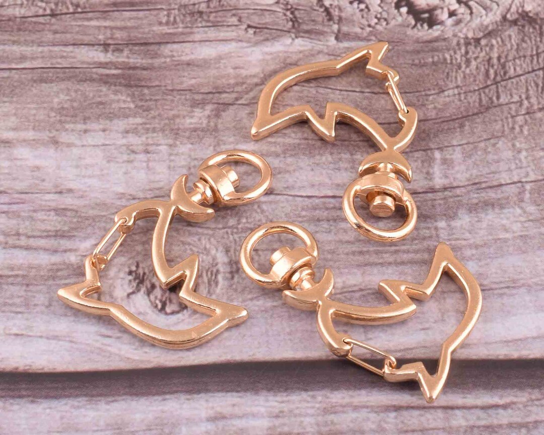 Light Gold Lobster Claw Hinge Clasp,10 Pcs Self-closing Hooks,9mm ...