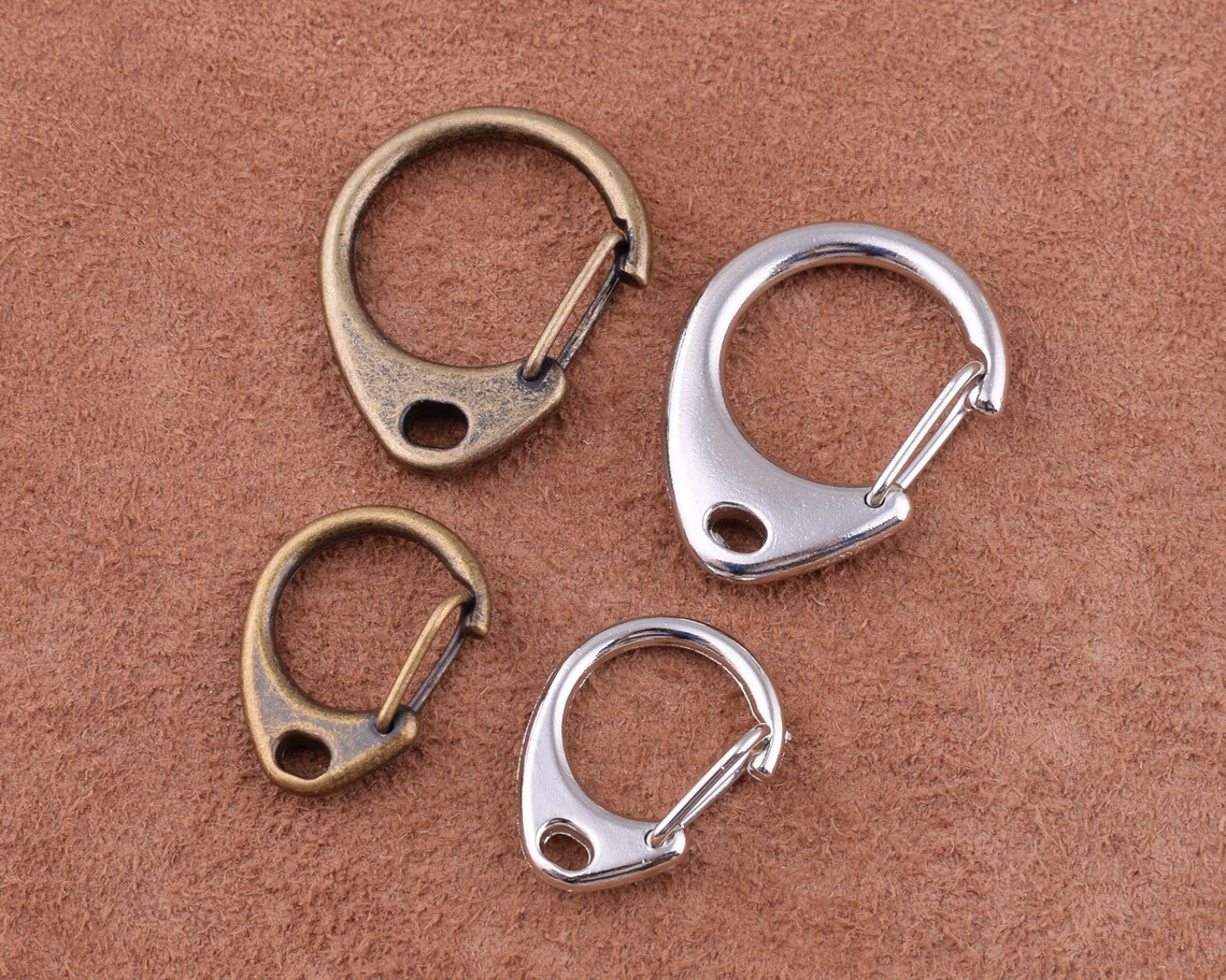 Trigger Snap Hooks Key Clasp Clipbronze/silver removable | Etsy