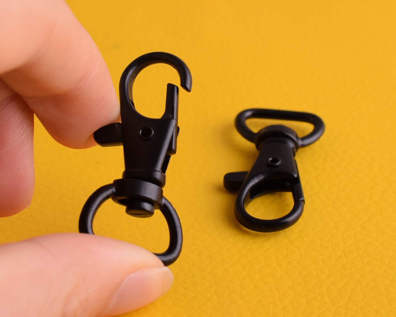 10 pcs spring hook 392014 mm metal Swivel hook Wide Swivel | Etsy