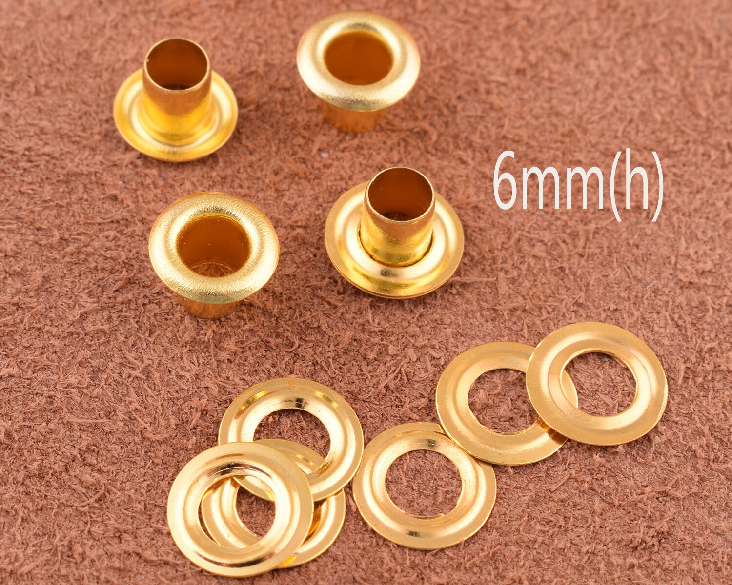 Gold Eyelet 100pcs 3mmin Round Grommet Eyelets With Washer - Etsy