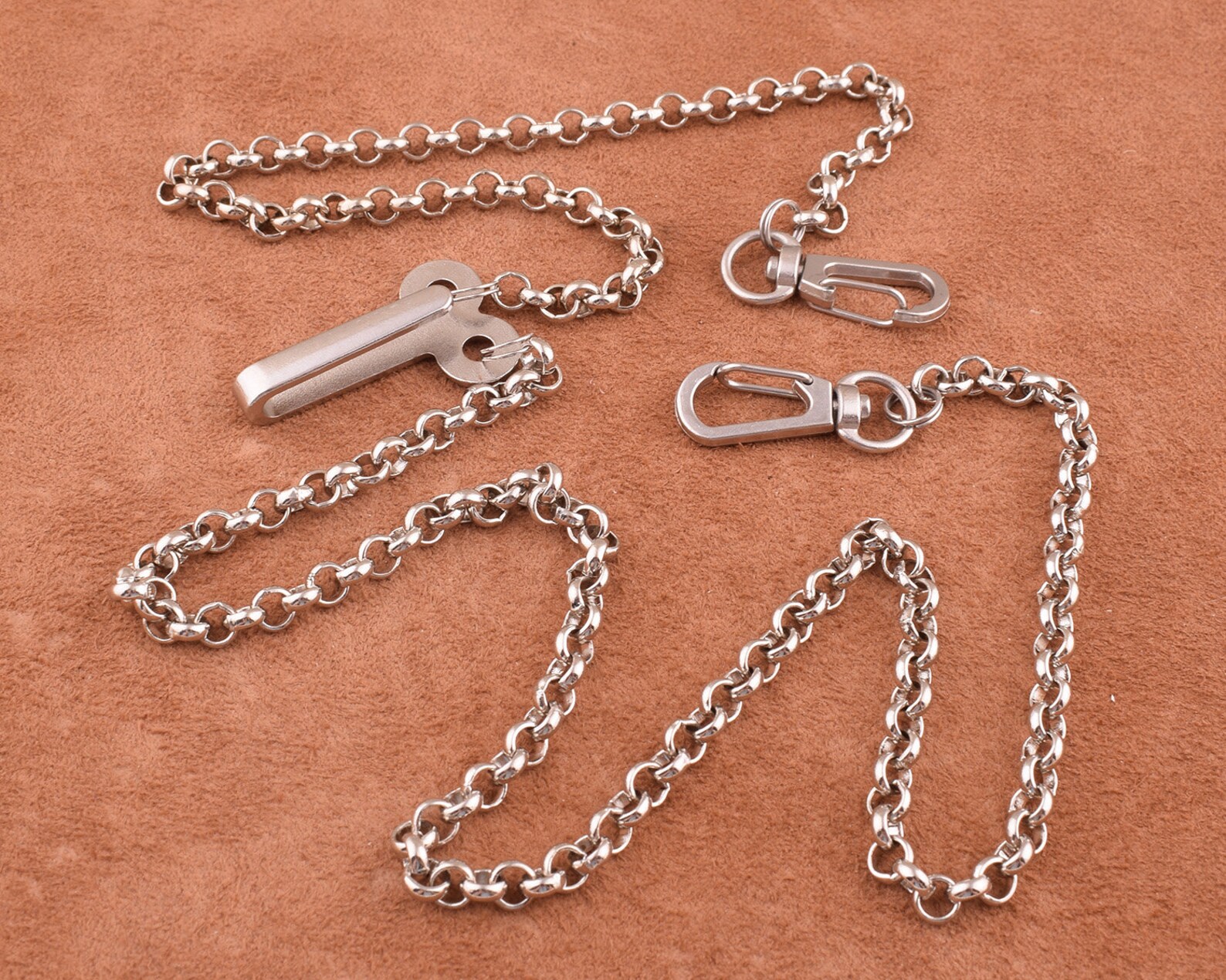 Bag Handle and Swivel Clasp With Metal Flat Mesh Chain 33 - Etsy