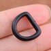 Black Plastic D Rings 11mm D Rings Finding Strap D Ring Ribbon D Ring D ...