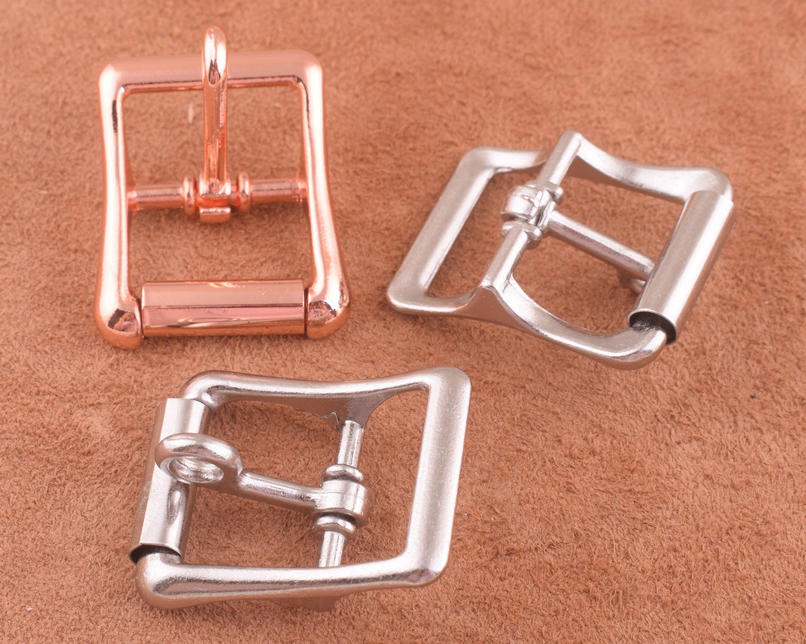 20mm Silver Belt Buckle- Replacement Belt Buckle - Plain Belt Buckle ...