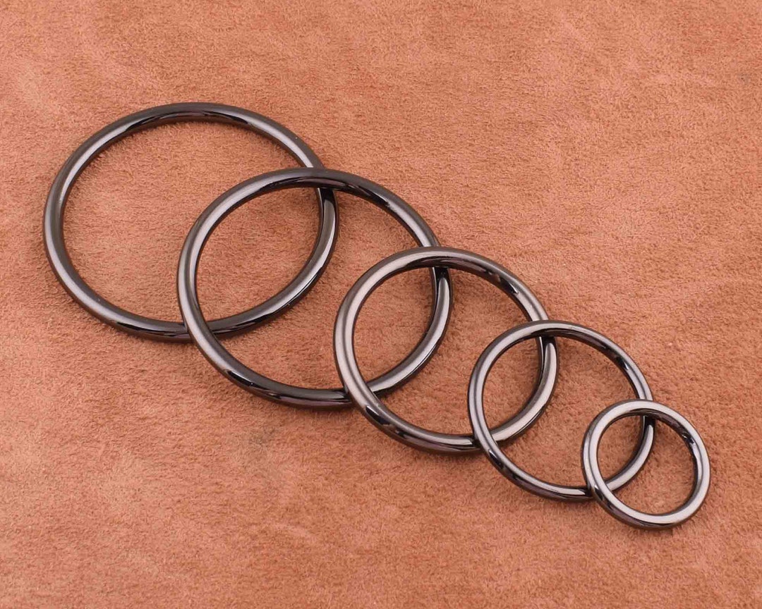Gunmetal Metal O-ring Belt Buckle,non-welded Fashion Jewelry,multiple ...