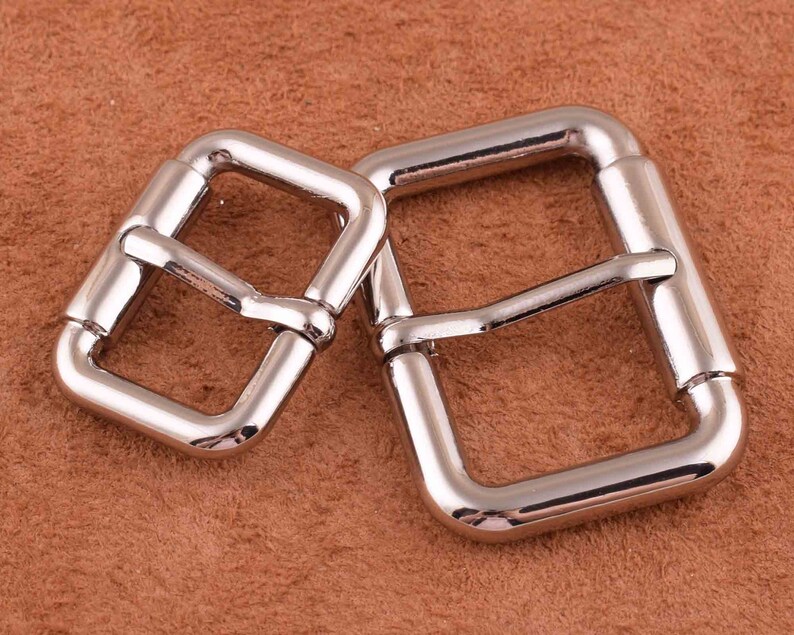 6 Pcs Silver Pin Buckle Purse Buckle Belt Buckle Single Prong - Etsy