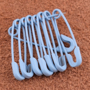 Small Safety Pins/ 100 Pieces Purple Small Safety Pins/ Three Kinds of ...