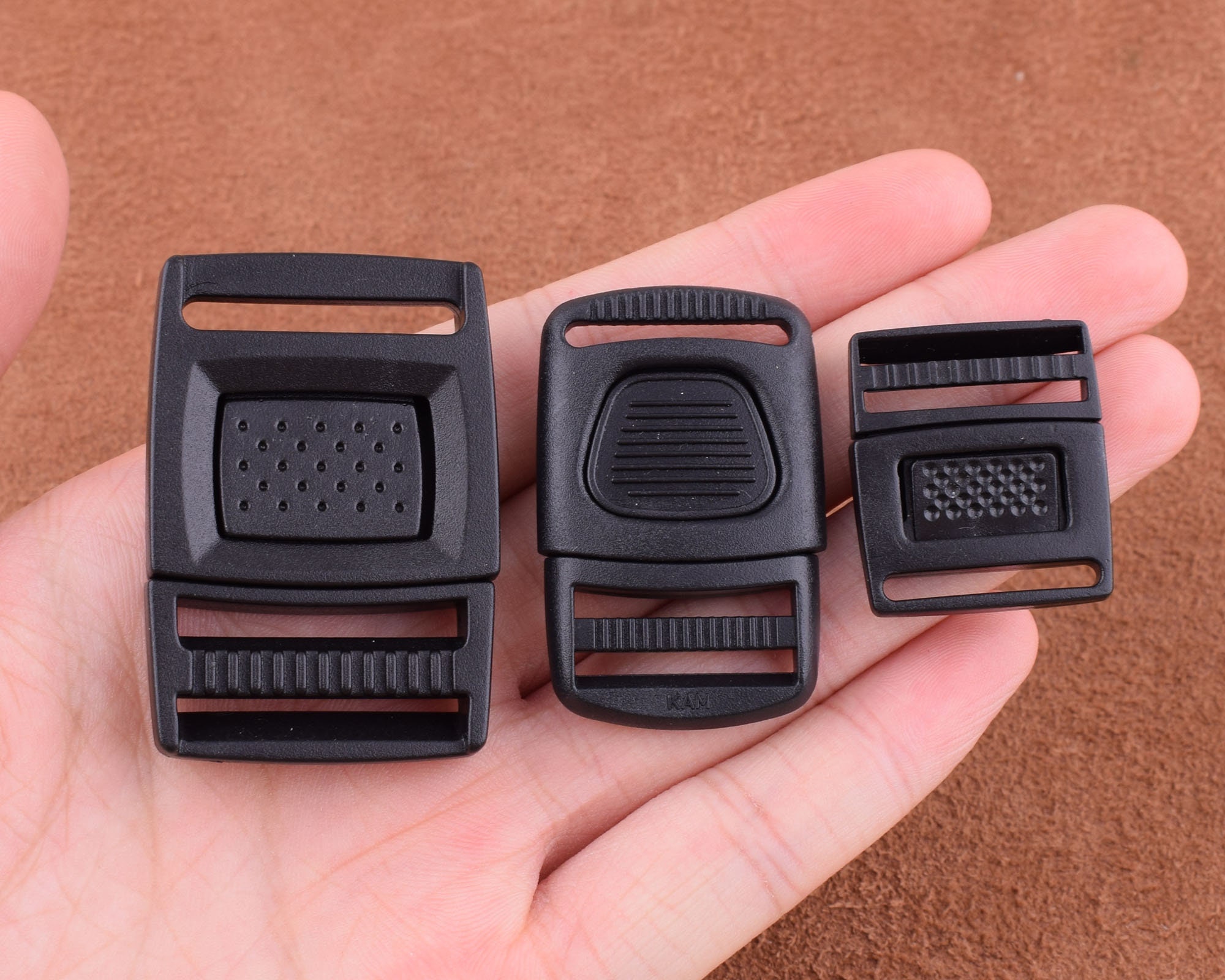 Black Plastic Side Quick Release Buckle Clipassorted Size - Etsy