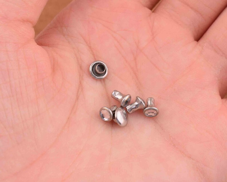 Crystal Rivets For Garments Leather Rapid RivetsFabric Silver | Etsy