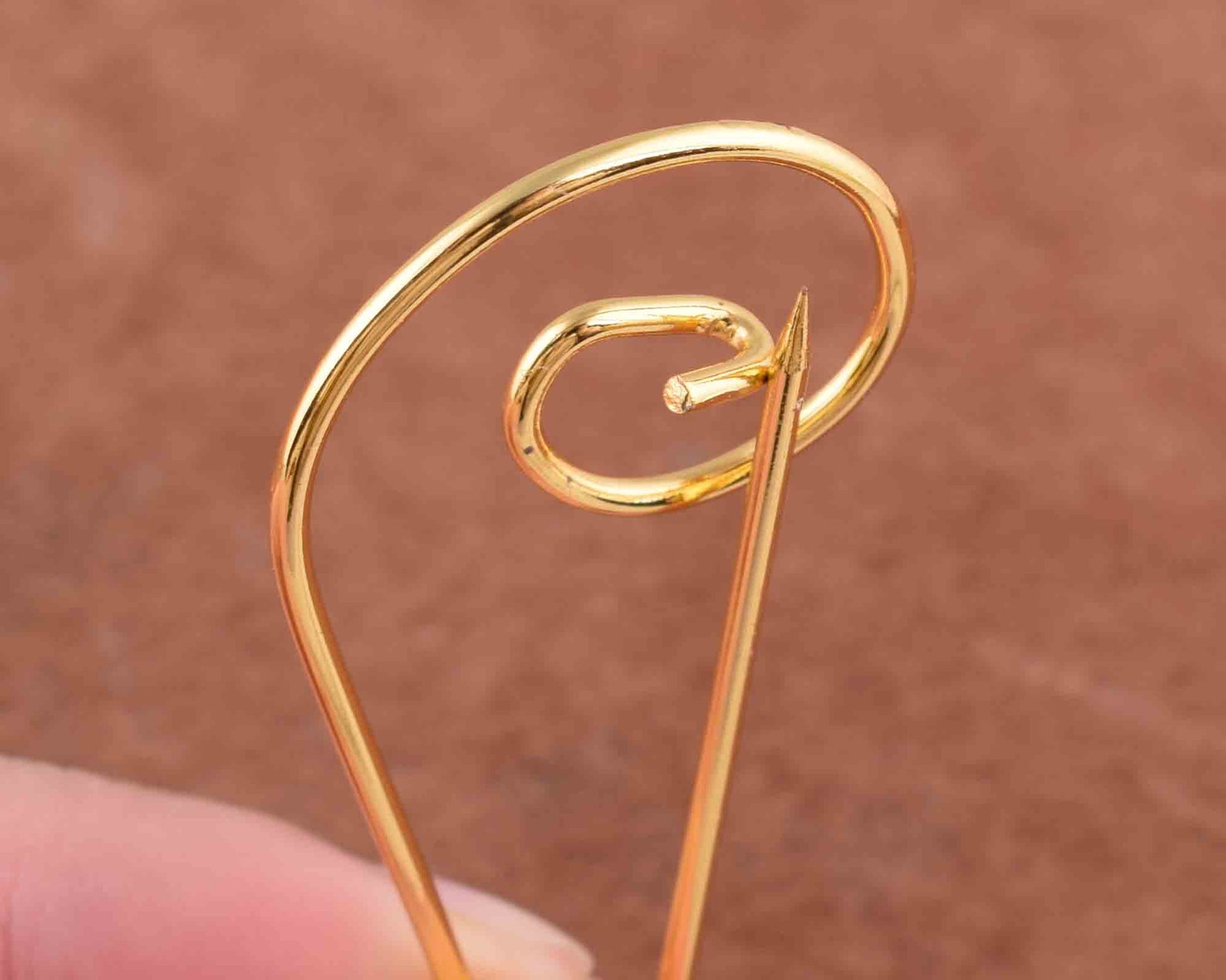 Gold/rose Gold Safety Pins Kilt Pins Broochsafety Pin Jewelry | Etsy