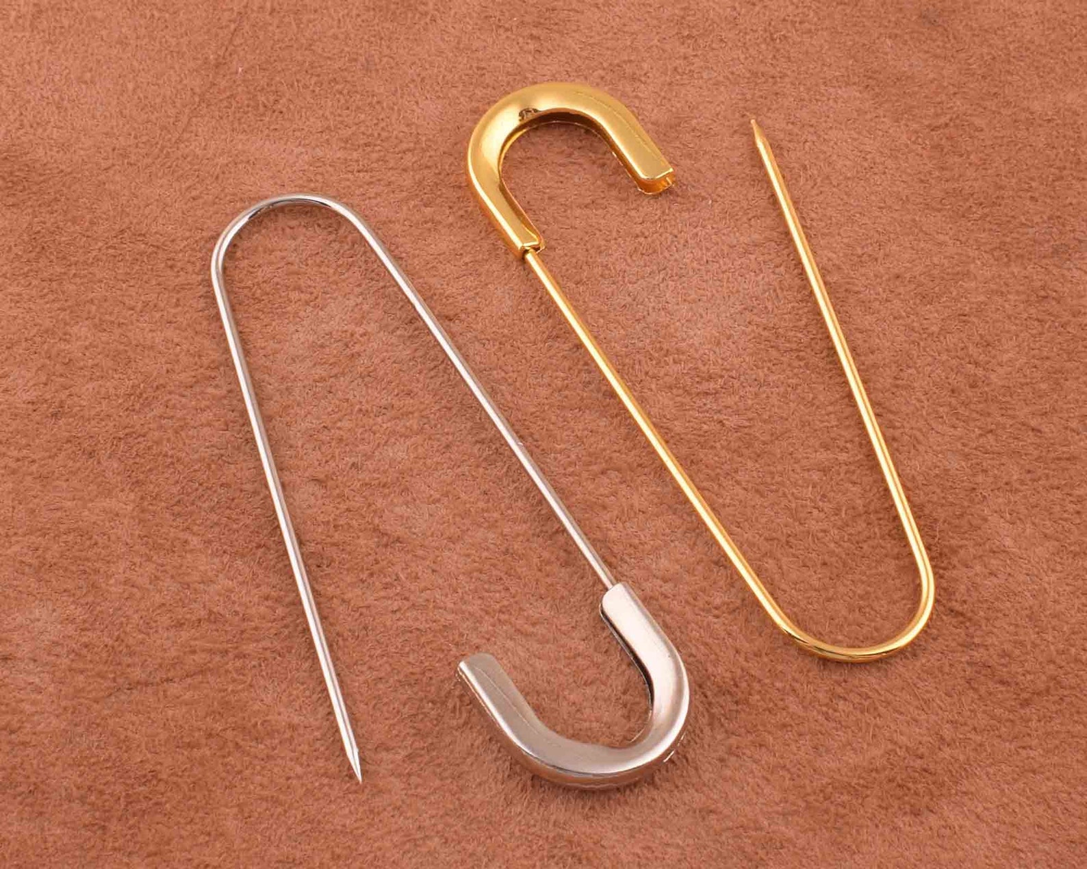 Metal Craft Safety Pins8022mm Safety Pins - Etsy