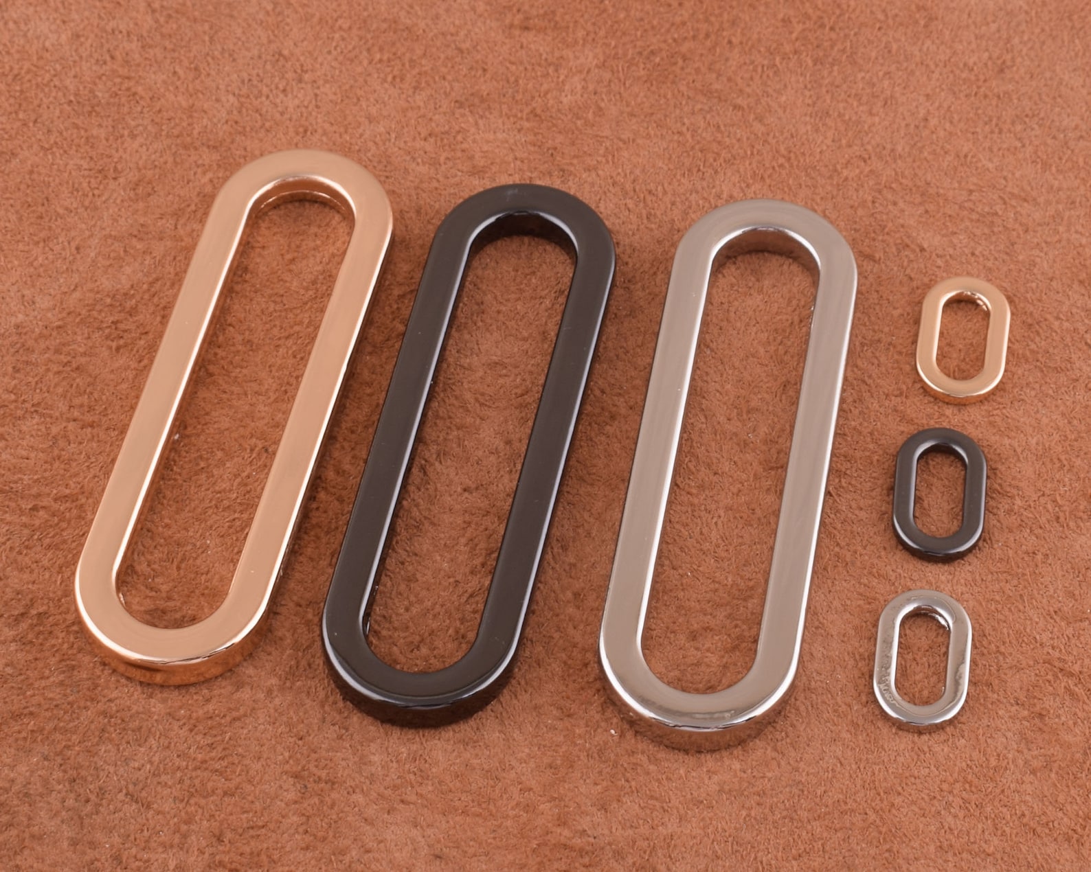 Metal Oval Loop Ring Metal Purse Rings 2 Inch Oval O Rings | Etsy